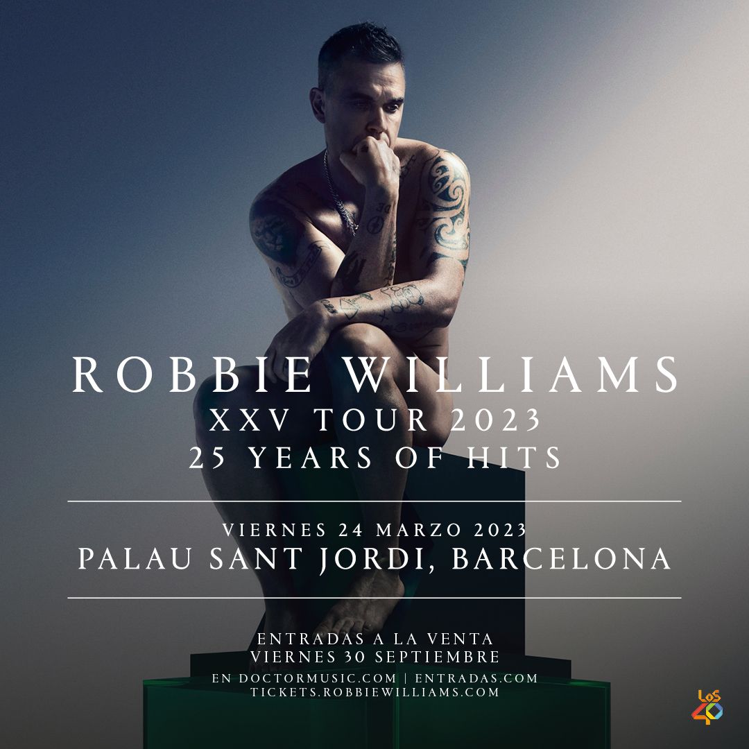 Robbie Williams vuelve a España en 2023 | LCDM TV - La Caja d Música